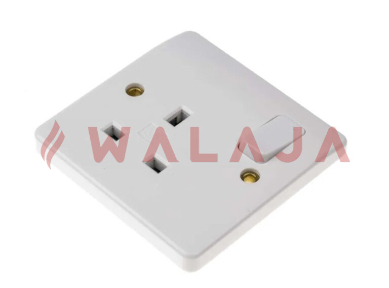 MK Logic Plus K2757SAWHI – 13A Single Switch Socket - WALAJA
