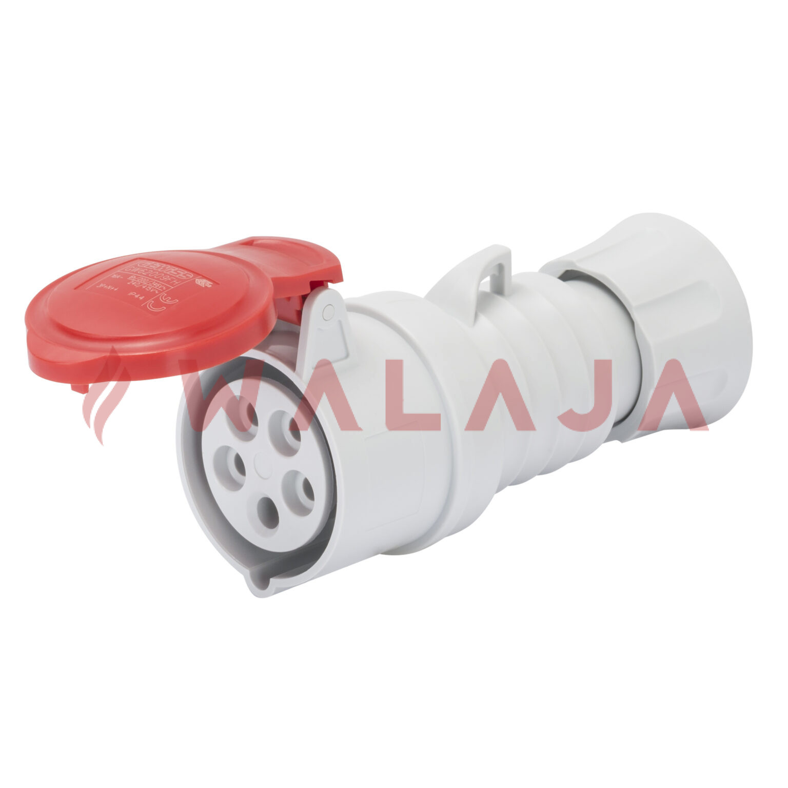 GEWISS MOBILE SOCKET – GW62020H-IP44-32A-5PIN-415V - WALAJA