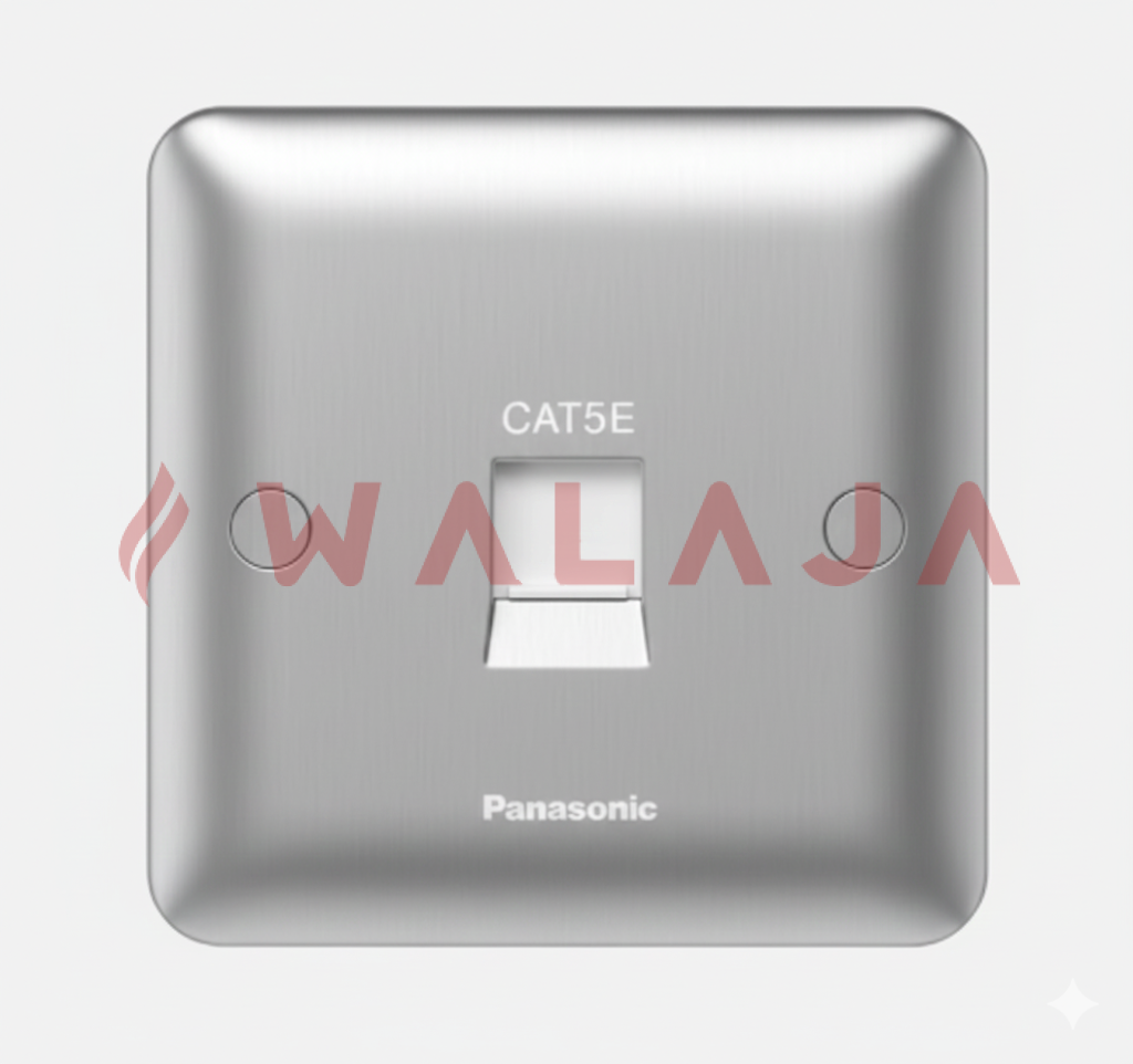 Panasonic Harmony Metal- WBC3216Y-1G RJ45 CAT5E- Gold/ Matte Gold ...